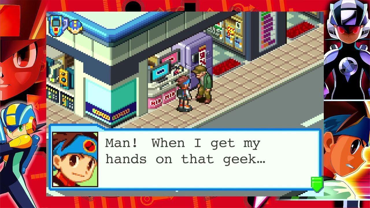 A Frog Plays Mega Man Battle Network 4 Red Sun Game 2 Part 6 : Sparks ...