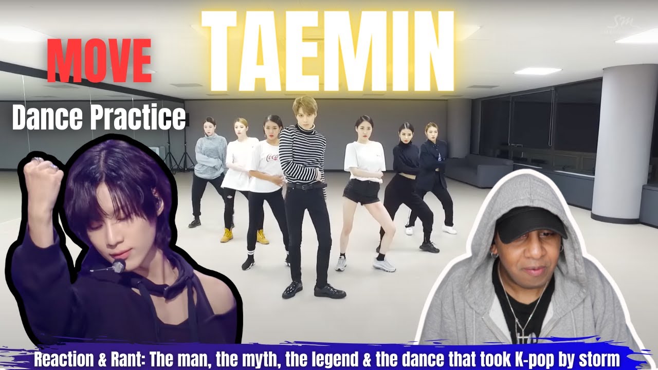 My reaction to TAEMIN 'MOVE' Dance practice - YouTube