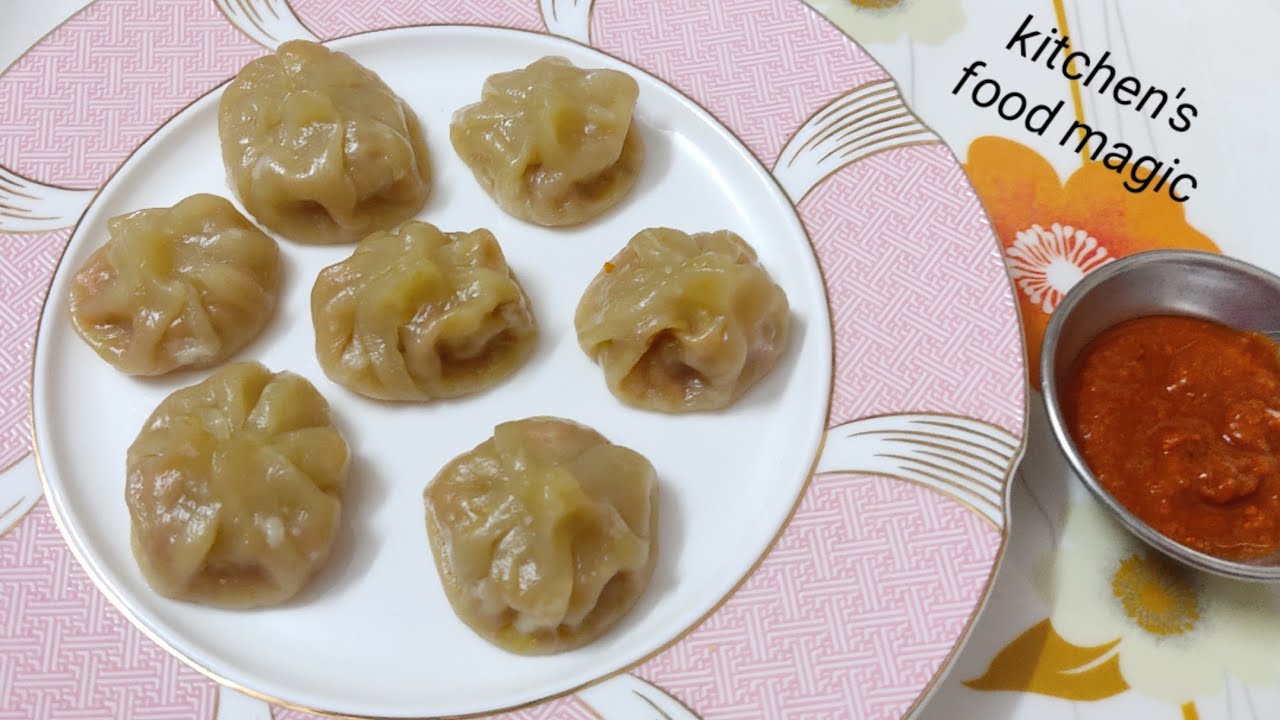 Instant veg momos recipe # आसानी से मिनटों में बनाए वेज मोमोज ।Momos ...