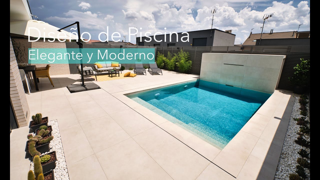 Diseño De Piscina Elegante Y Moderno: Recorrido En Alta Definición 4K ...