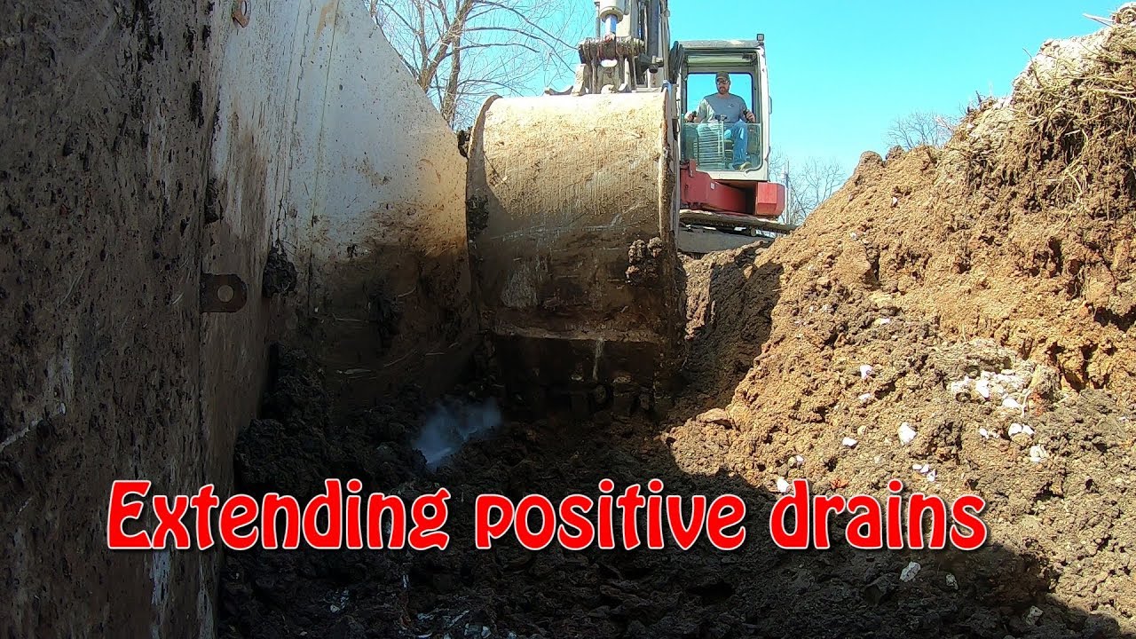 Extending Some Positive Drains - YouTube