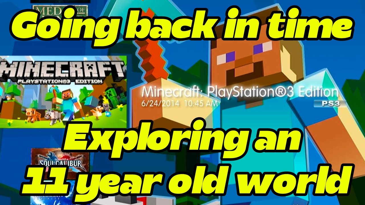 TOURING MY OLD MINECRAFT WORLD - YouTube
