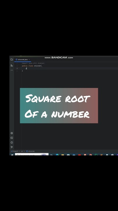 Surprising Java secret: How to find a square root #sqrt #java #javatutorial #javaprogramming ...