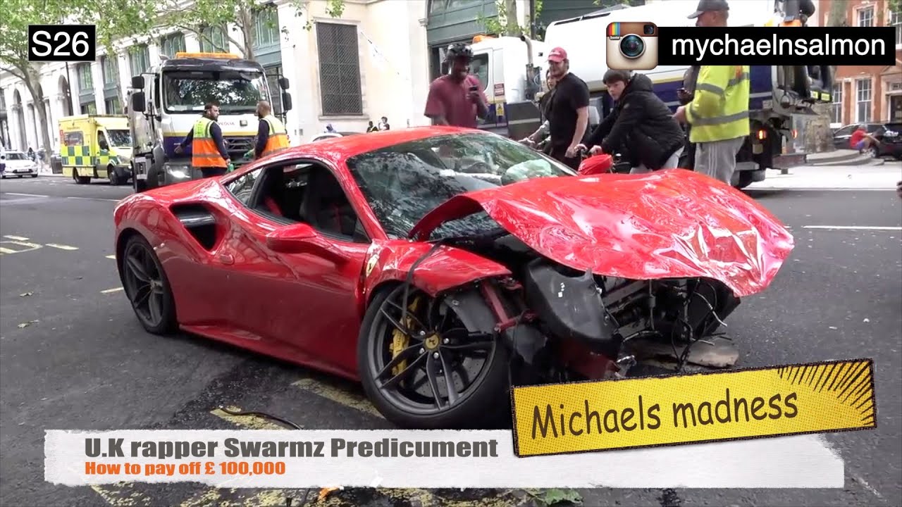 How Swarmz could pay for Ferrari Crash - YouTube