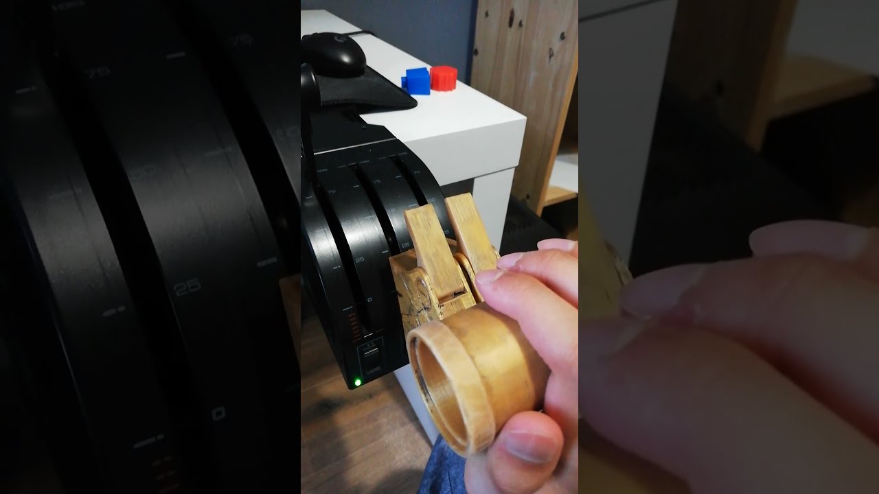 3D Printed Airbus A320 Thrust Levers For Saitek Throttle #shorts - YouTube