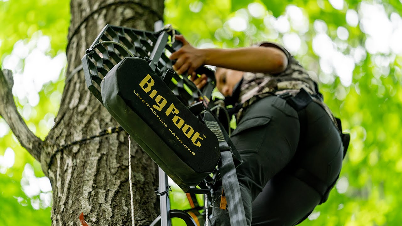 Sweat Equity - Hanging Treestands - YouTube