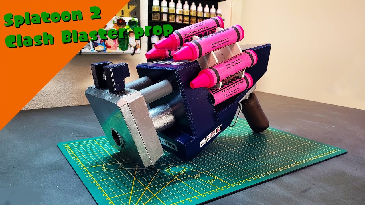 Splatoon 2 - Clash Blaster | Replica prop - YouTube