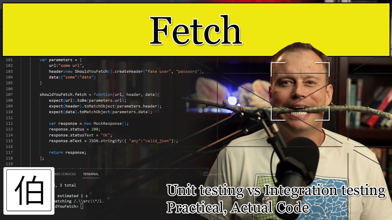 Unit Tests Should You Fetch YouTube Unit Tests Should You Fetch YouTube