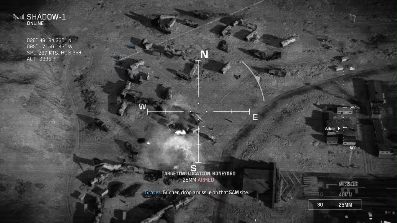 Call of Duty MW3 AC130 MISSION - YouTube