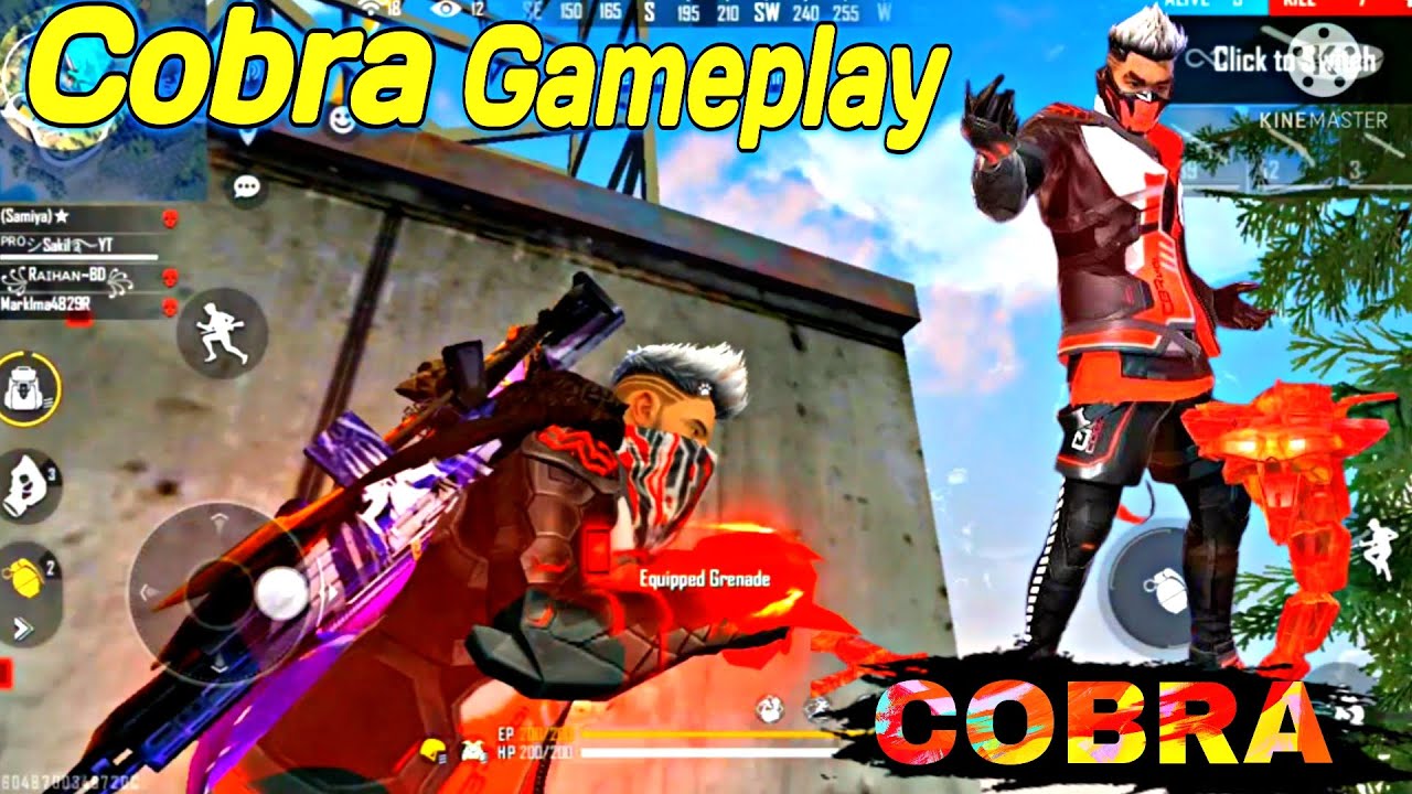 New Legendary Cobra Rage Bundle GamePlay - Garena Free Fire - YouTube