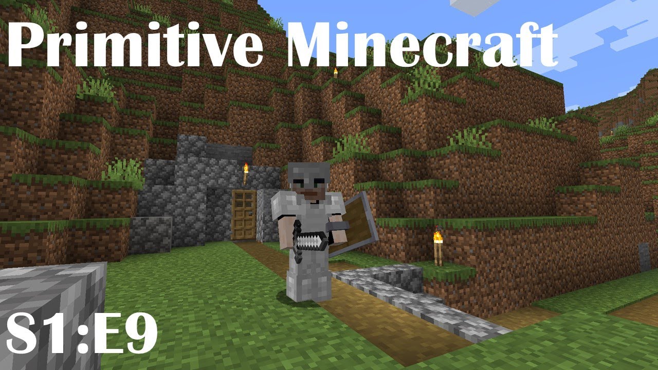 Primitive Minecraft: Season1, Episode 9 (No Talking) - YouTube
