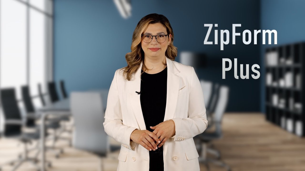 ZipForm Plus - YouTube