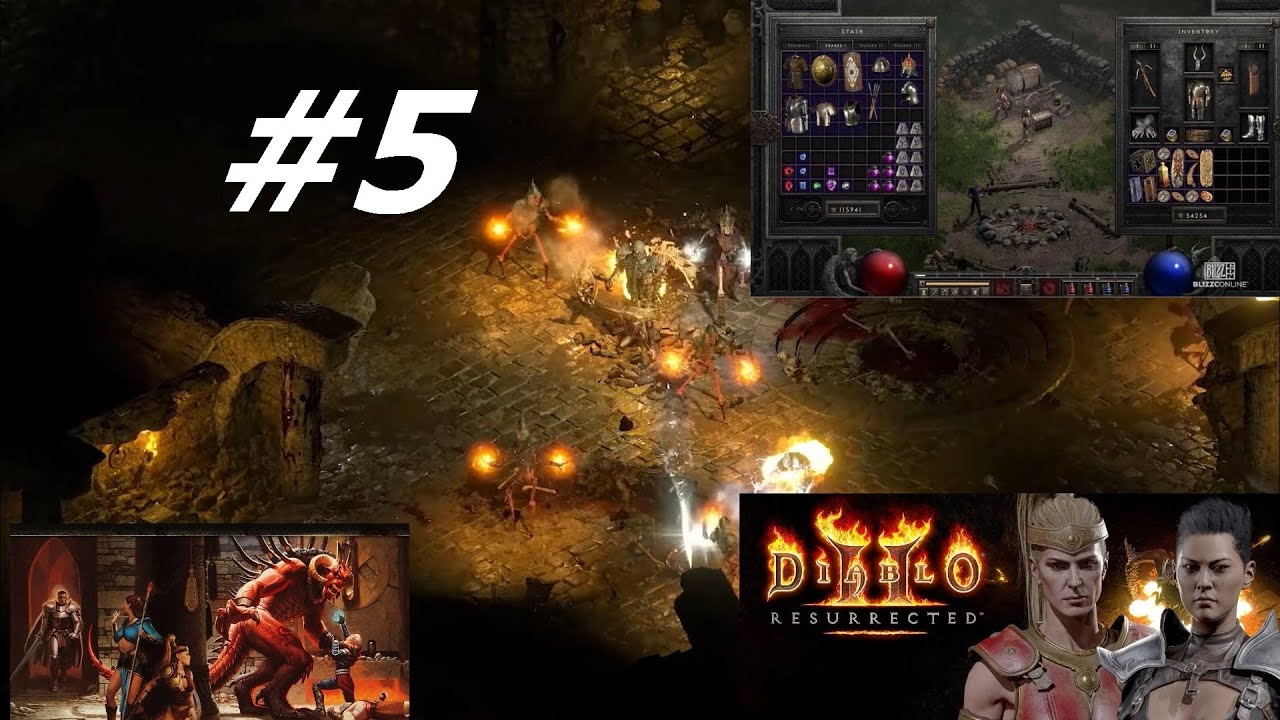 Diablo 2 Original gameplay and storyline part 5 - YouTube