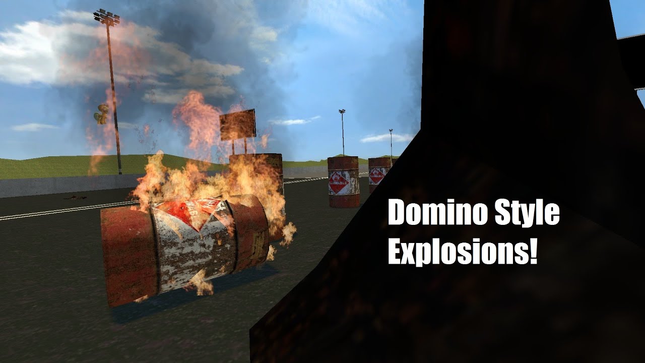Explosive Dominos - GMod - YouTube