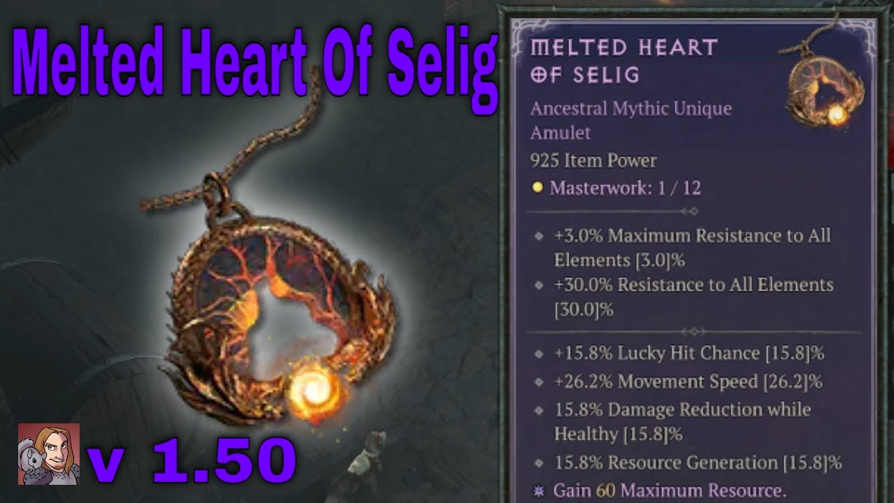 Melted Heart Of Selig | Diablo 4 Heart Of Selig – Netzdot