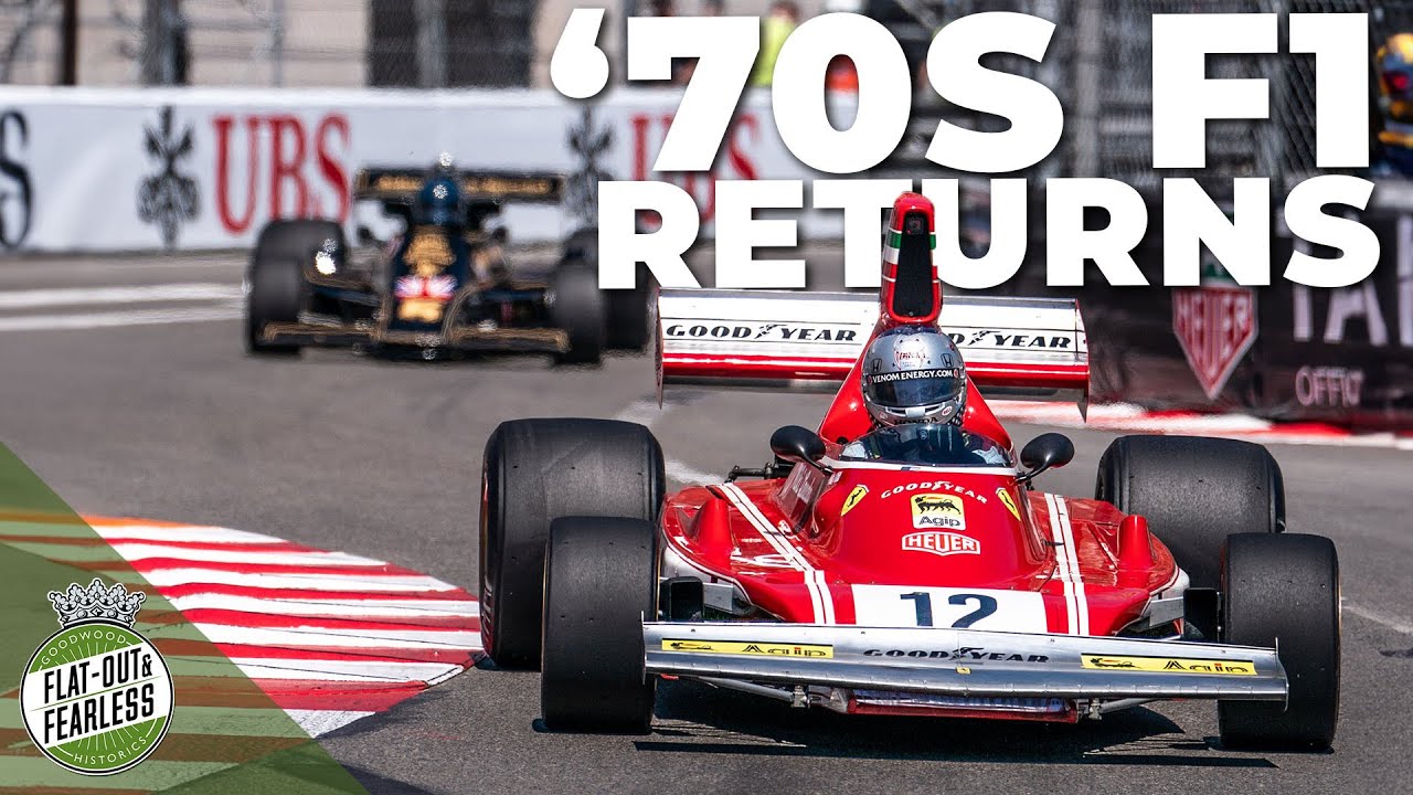 Proper '70s F1 racing at Monaco | Full race - YouTube