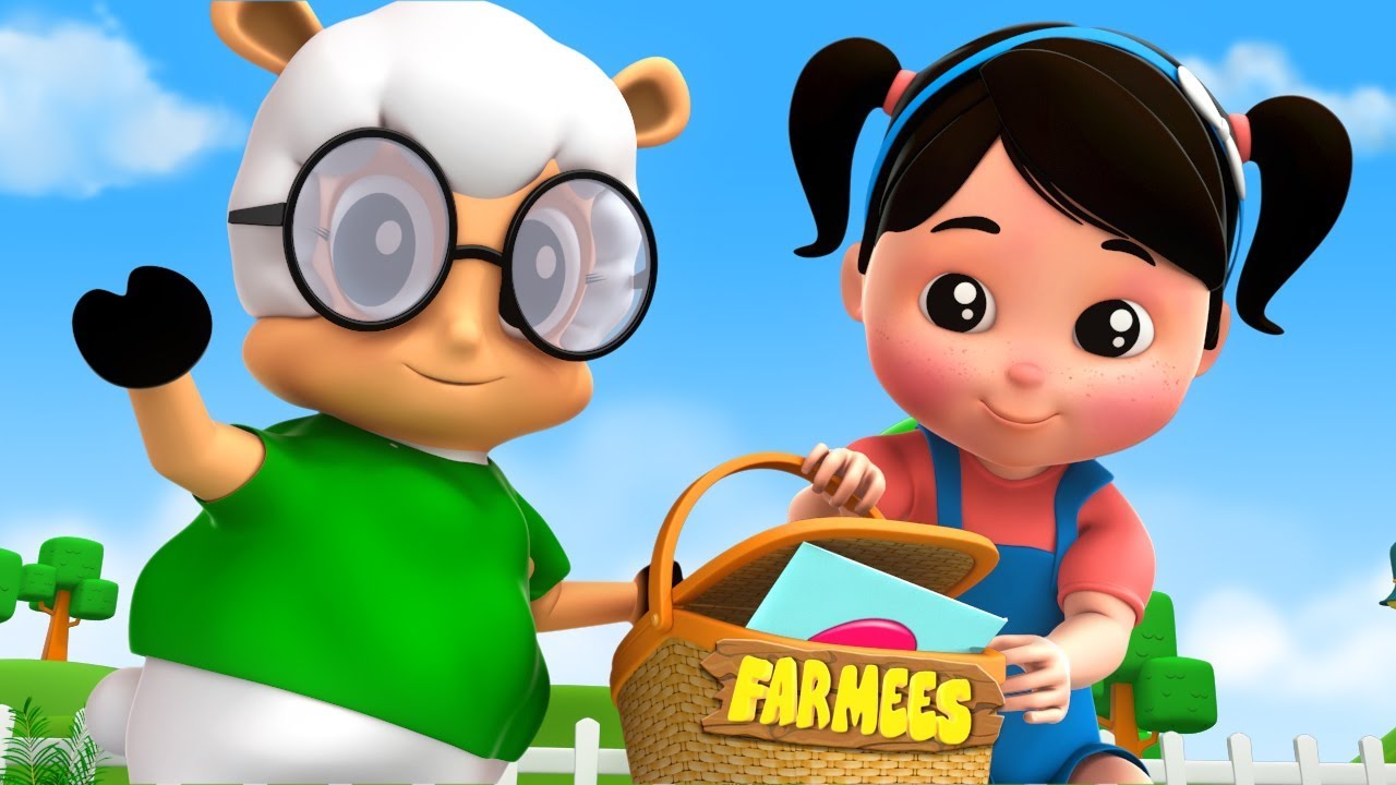 A Tisket A Tasket | Kindergarten Nursery Rhymes by Farmees learning ...