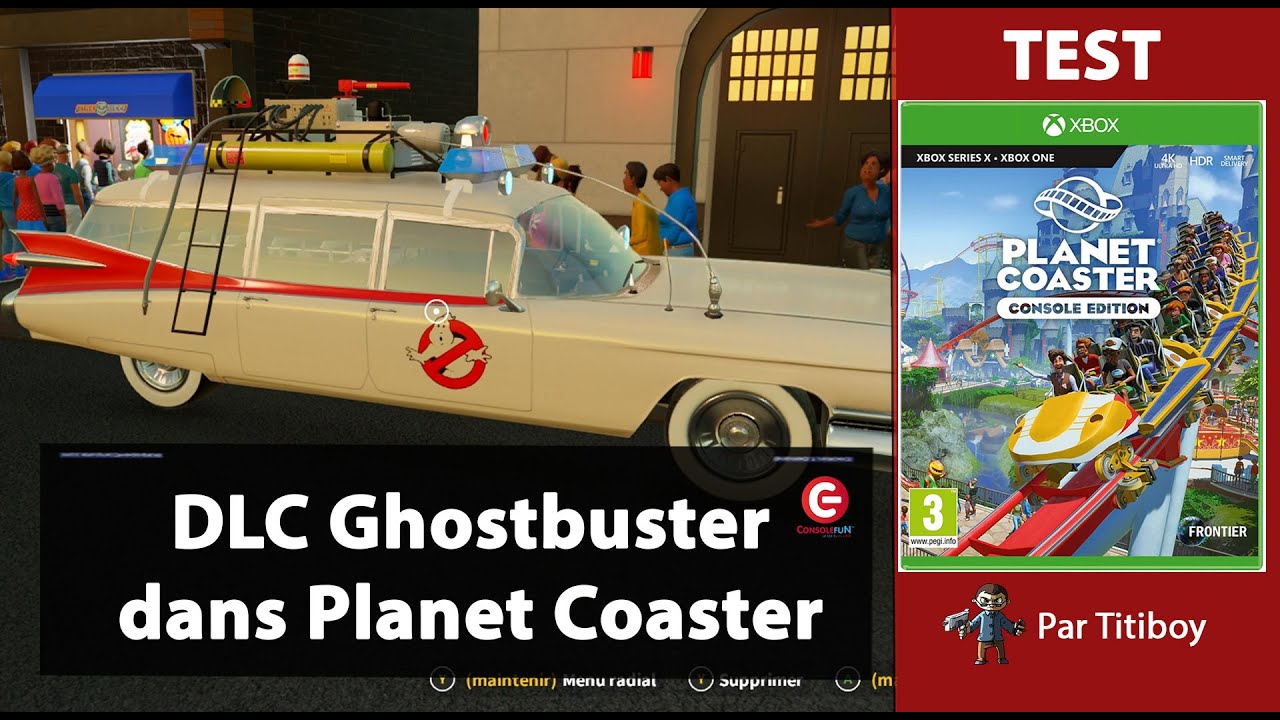 [TEST] Le DLC Ghostbuster sur Planet Coaster: Console Edition ! - YouTube