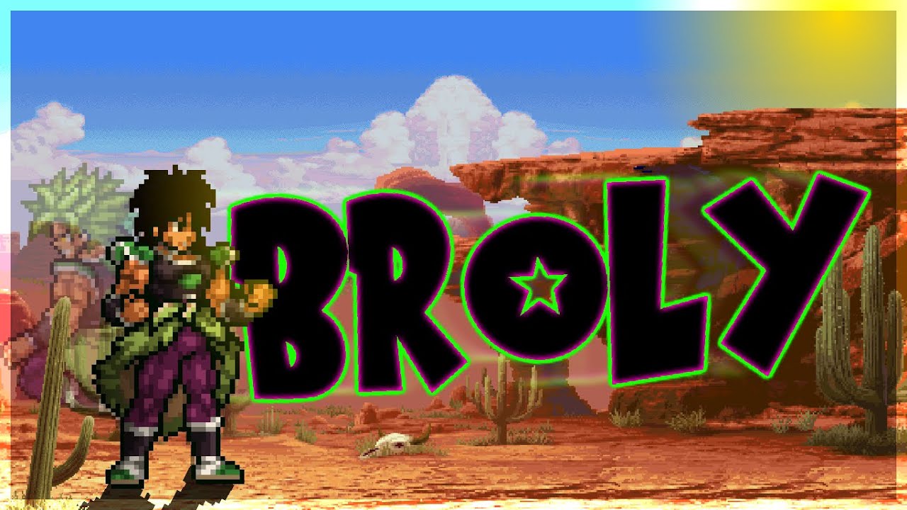SSF2 Mods | Broly by kakarot (Showcase) (W.I.P) - YouTube