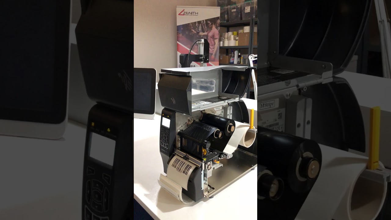 ZEBRA ZT230 KESİCİ (CUTTER) - YouTube