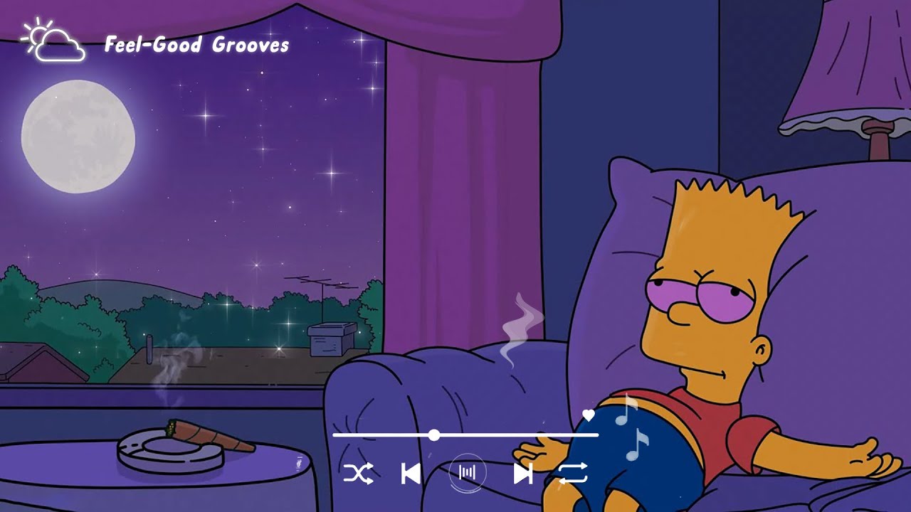 Sleep Lofi 😪 chill smoke music 🚬 Calm Night Melodies ~ A Playlist ...