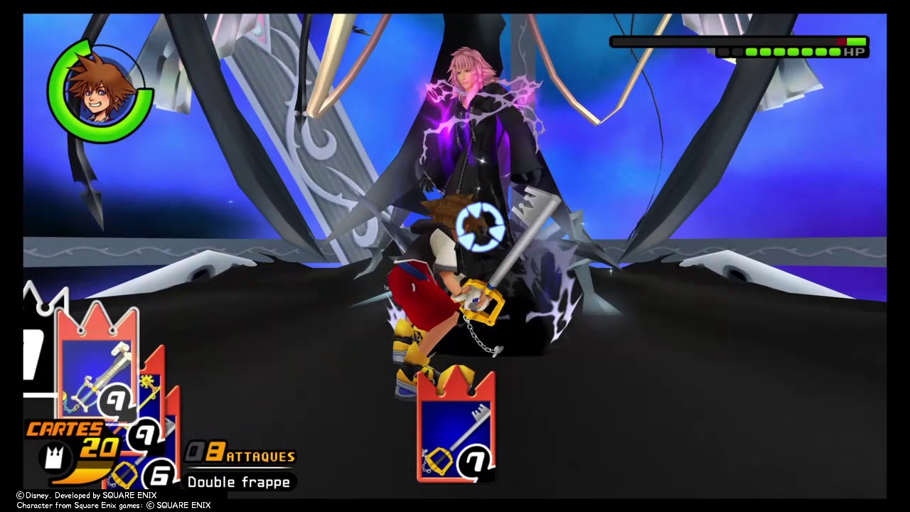[Kingdom Hearts] Re:Chain of Memories - Vs. Marluxia Spectre et Ange ...