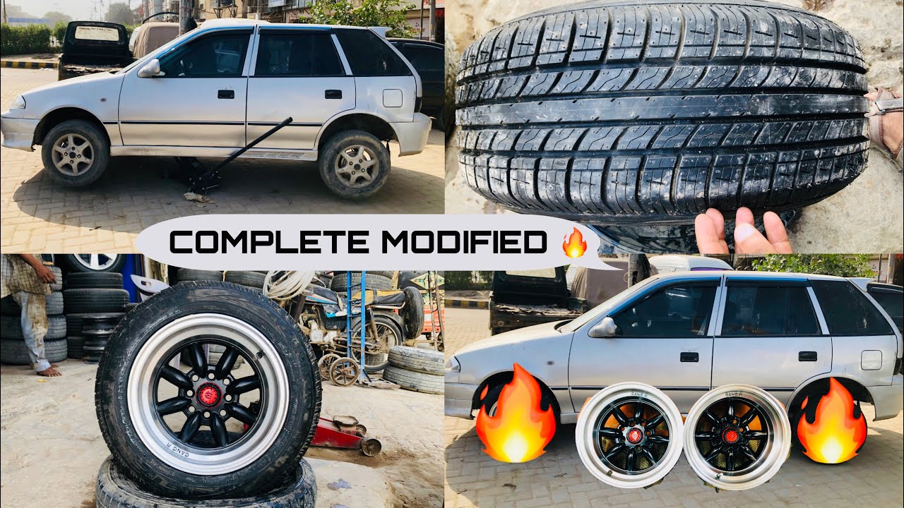 CULTUS VXR MODIFIED| BRAND NEW DEEP DISH ALLOY & GT RADIAL 185/60R13 ...