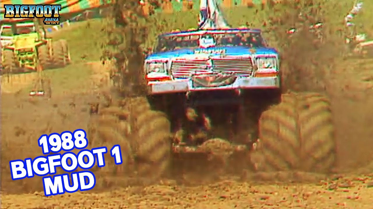 BIGFOOT #1 In The Mud - 1988 Springfield, IL - BIGFOOT Monster Truck ...