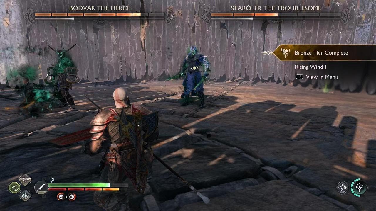 God of War Ragnarök - Bodvar the Fierce & Starolfr the Troublesome ...