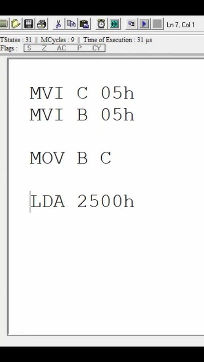 Data Transfer Operations | 8085 Microprocessor Assembly Language - YouTube