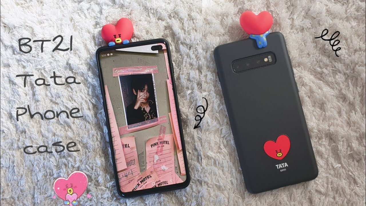 BT21 Tata Phone case Unboxing (Bbakkom case) - YouTube