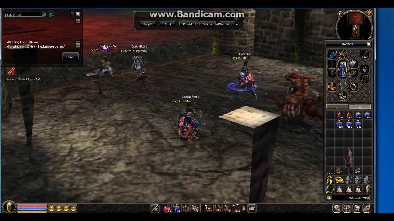 Metin2 Steel bataie cu albastrii - YouTube
