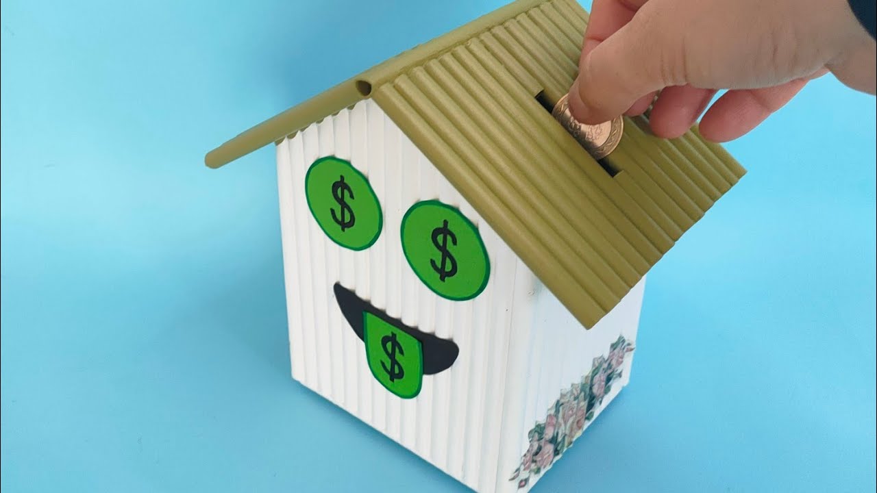 How To Make A Coin Bank With Waste Paper Best Out Of Waste DIY How To Make A Coin Bank With Waste Paper Best Out Of Waste DIY