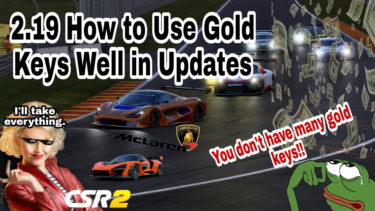 CSR2 3.0.2 UPDATE / Where will you use the gold key in the new update ...