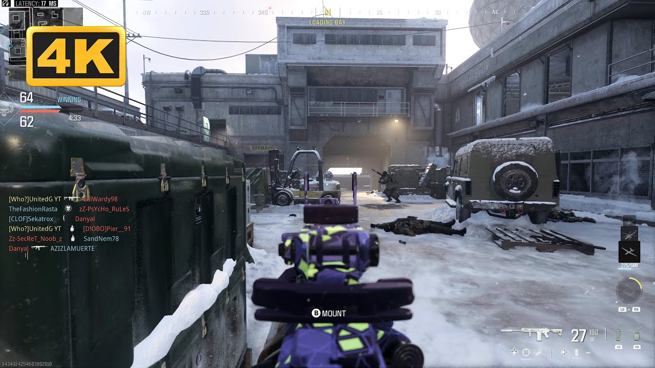 Call of Duty Modern Warfare 3 Multiplayer Gameplay 4K - YouTube