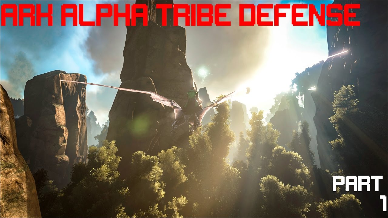 Ark Pvp Alpha tribe Attacking us (Base Defense part1 ) - YouTube
