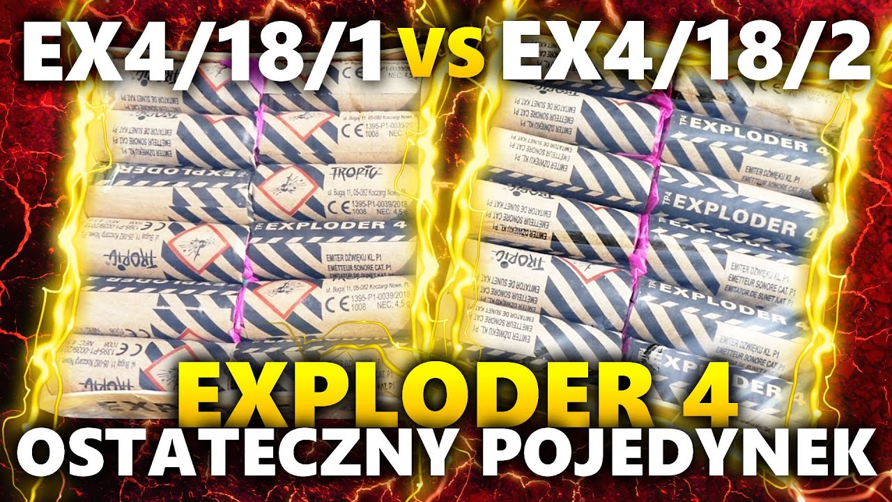 EXPLODER 4 PARTIA 1 i 2 OSTATECZNY POJEDYNEK - KTÓRA WERSJA TP4 LEPSZA? *ZASKOCZENIE* - YouTube