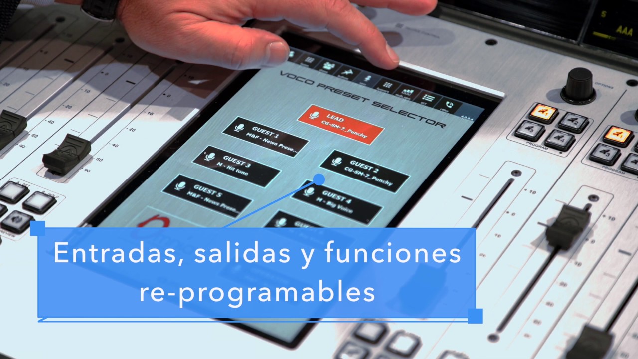 Conoce la consola FUSION de Axia - YouTube