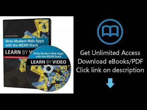 Download Write Modern Web Apps with the MEAN Stack: Mongo, Express, AngularJS, and Node.js: Lear ...