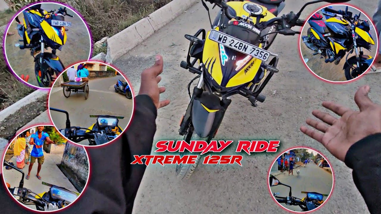 Sunday Ride with Hero Xtreme 125R 🏍 || Modified Hero Xtreme 125R ...