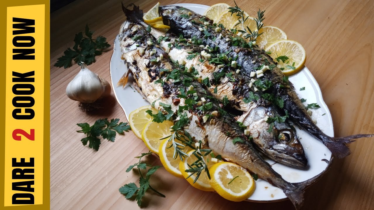 SKUŠA U RERNI || Kako pripremiti skušu u rerni - Mariniranje skuše ...