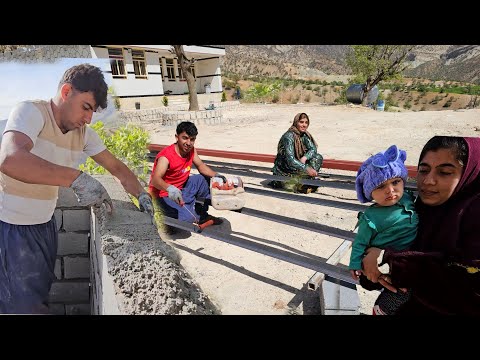 Rural Life: Painting Steel Beams & Family Village Work 🏡🎨