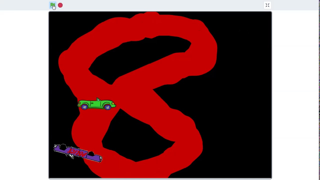 How to make a police game on scratch - YouTube