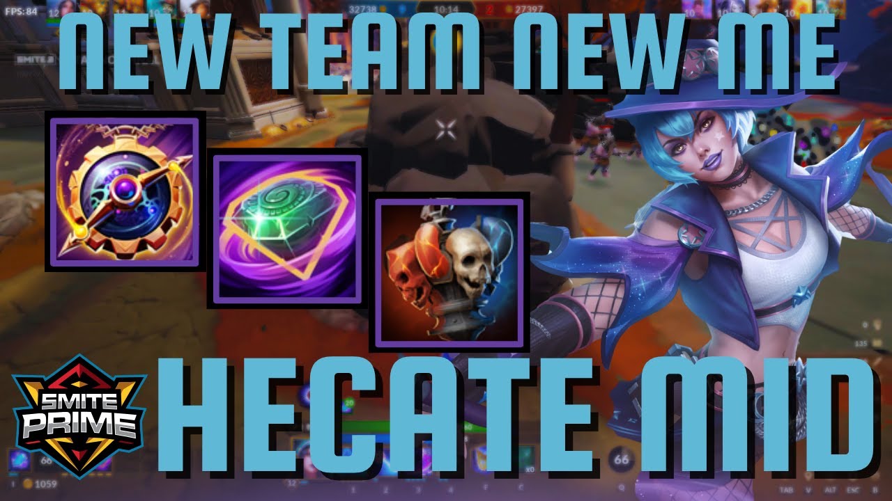 NEW TEAM NEW ME - Hecate Mid Smite 2 Tourney Gameplay - YouTube