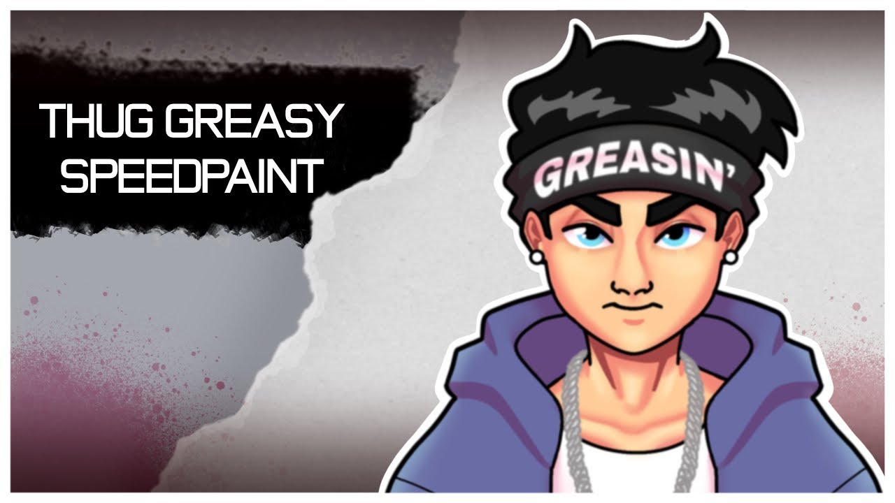 Toonzies - Thug Greasy Speedpaint - YouTube
