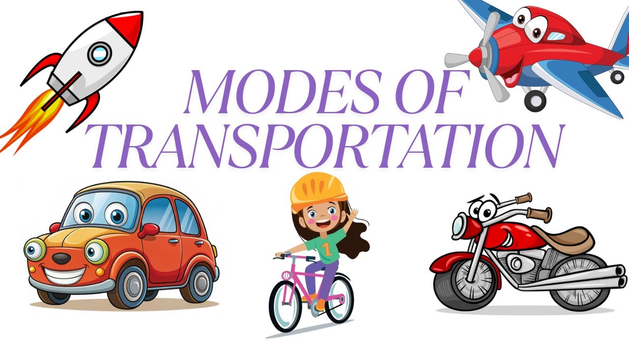 Air, Land, Water: Transport Vehicles Rhyme | Transportation Song for ...