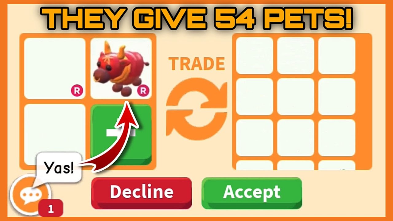 🤯🤯 NO WAY!! I GOT 54 PETS JUST FOR MY 3 PETS!! 3 SEPARATE TRADES!! in # ...