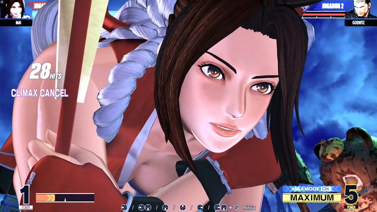 KOF XV｜MAI SHIRANUI｜ COMBO VIDEO - YouTube