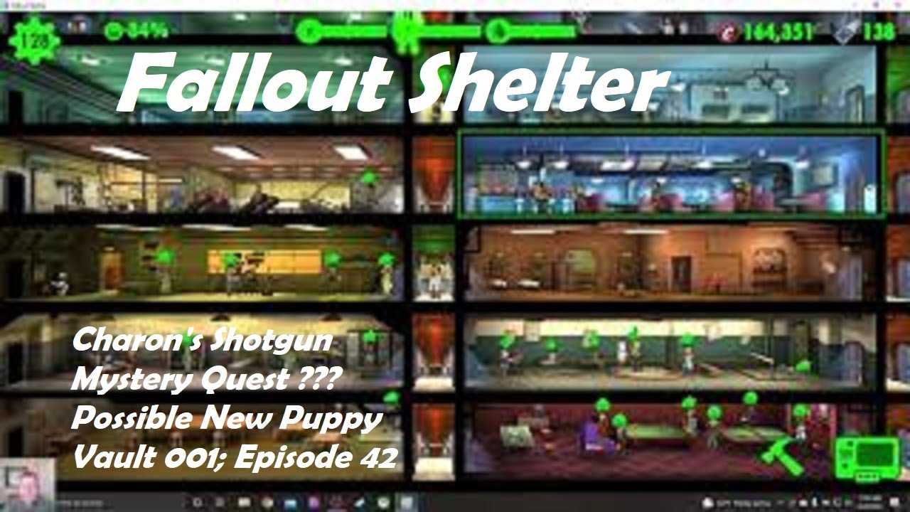 Fallout Shelter: Vault 001 Ep. 42; Charon's Shotgun, Two New Quests ...