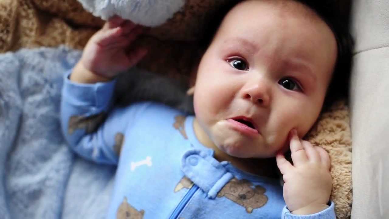 Baby Not Happy With The Word Momma - YouTube